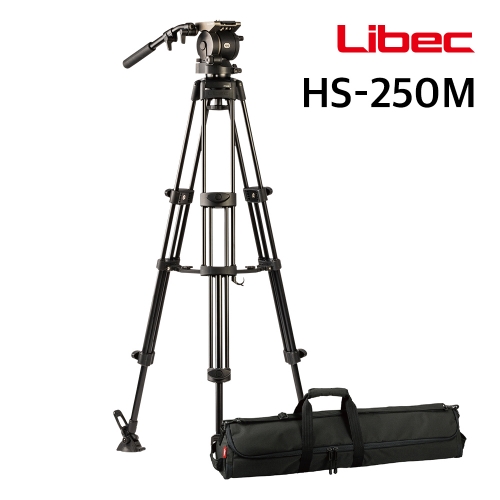 [LIBEC] HS-250M 유압 헤드 비디오 삼각대 / 탑재중량 5kg